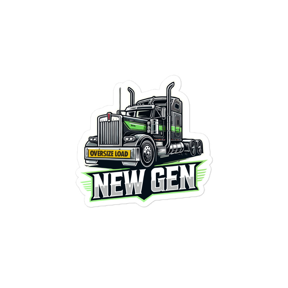 New Gen Sticker – Oversize Load Rig